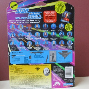 STAR TREK Commander Sela Action Figure, the Next Generation, Playmates ...