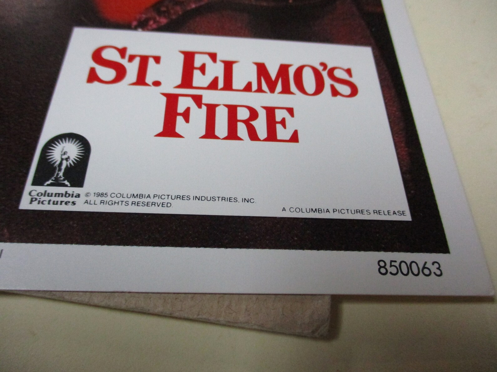 1985 ST. ELMO'S FIRE Original Lobby Card 11x14 - Etsy