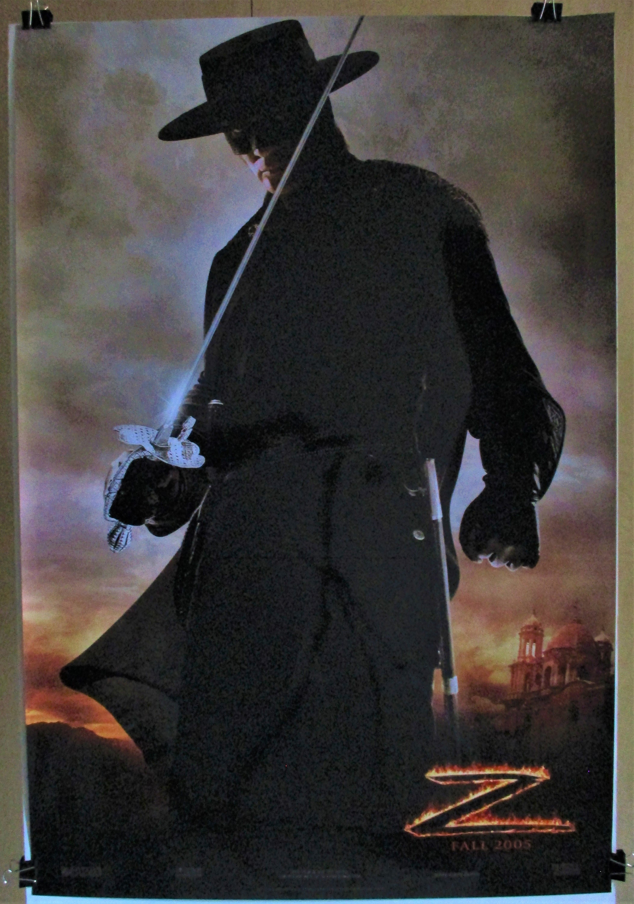 Painted Fencing Mask Zorro