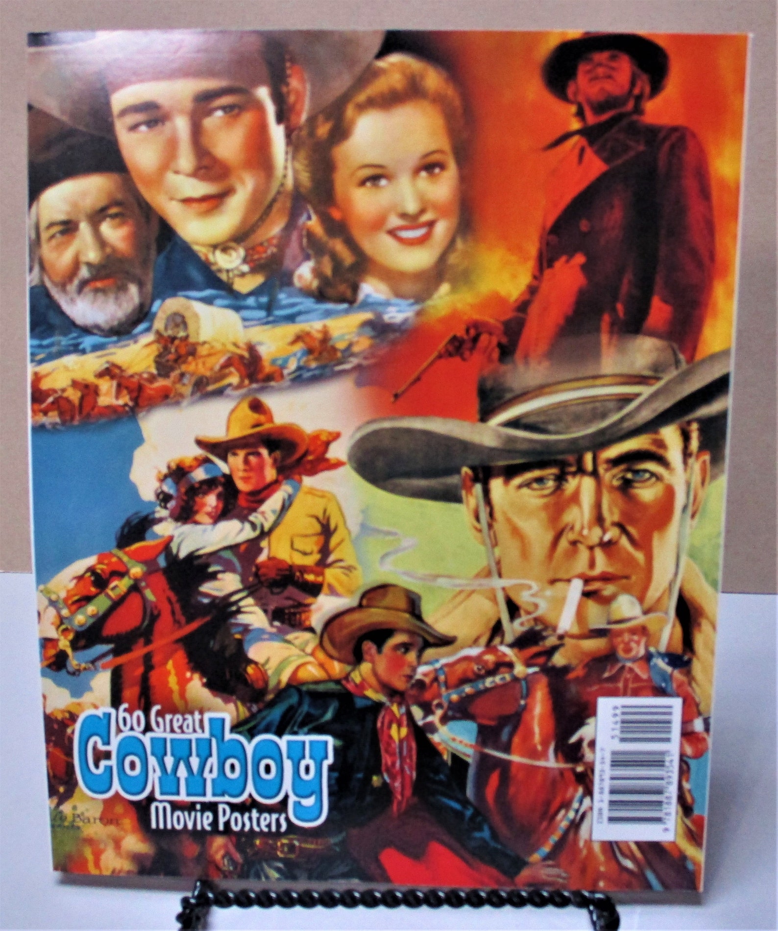 COWBOY MOVIE Posters Illustrated Book 60 Great Cowboy Movie | Etsy