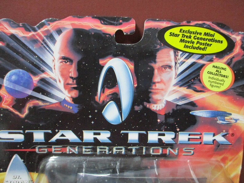 STAR TREK Dr. Soran Character Figure Generations Starfleet - Etsy