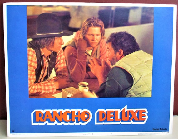 Wall Décor Bozeman Western Thomas McGuane Montana RANCHO DELUXE 1975 Original 11X14 Lobby Card ...