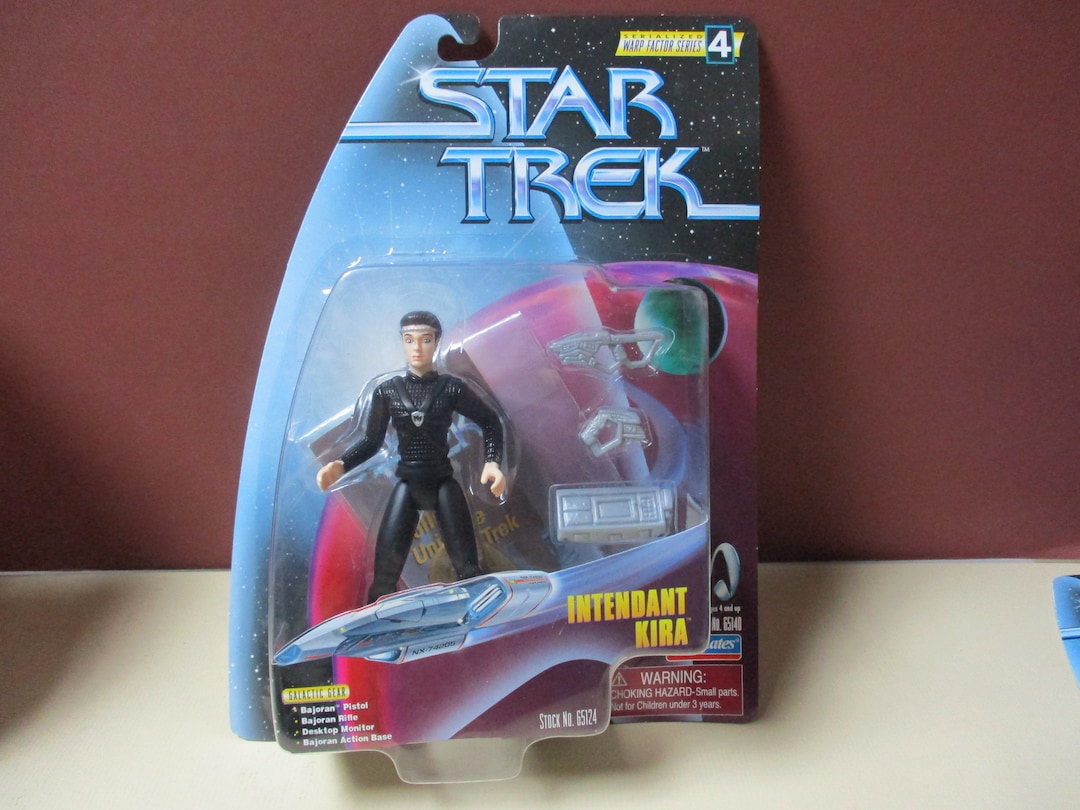 STAR TREK Intendant Kira Action Figure, Deep Space Nine DS9, Playmates ...