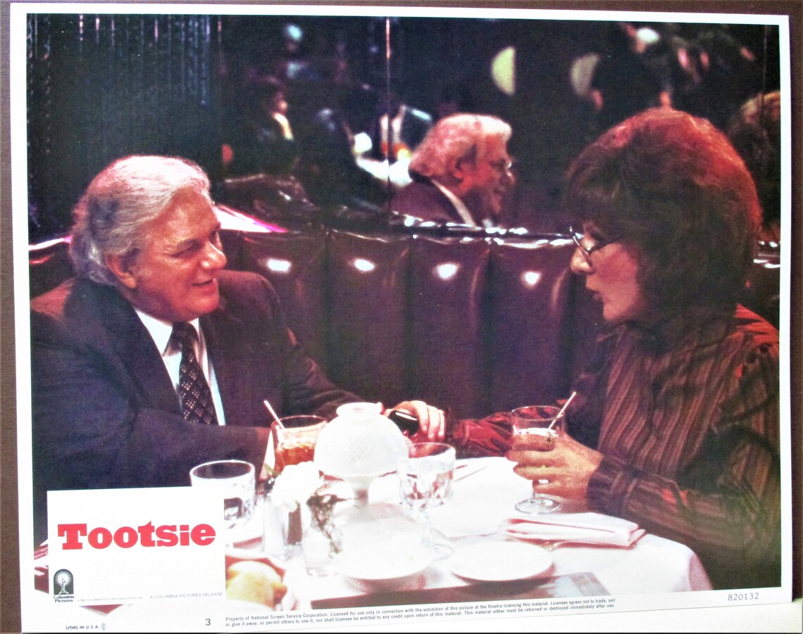 DUSTIN HOFFMAN in TOOTSIE 1982 Original Lobby Card - Etsy
