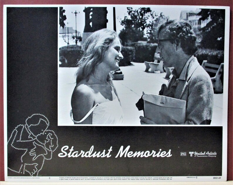 STARDUST MEMORIES 1980 Lot of 4 Original Lobby Card - Etsy