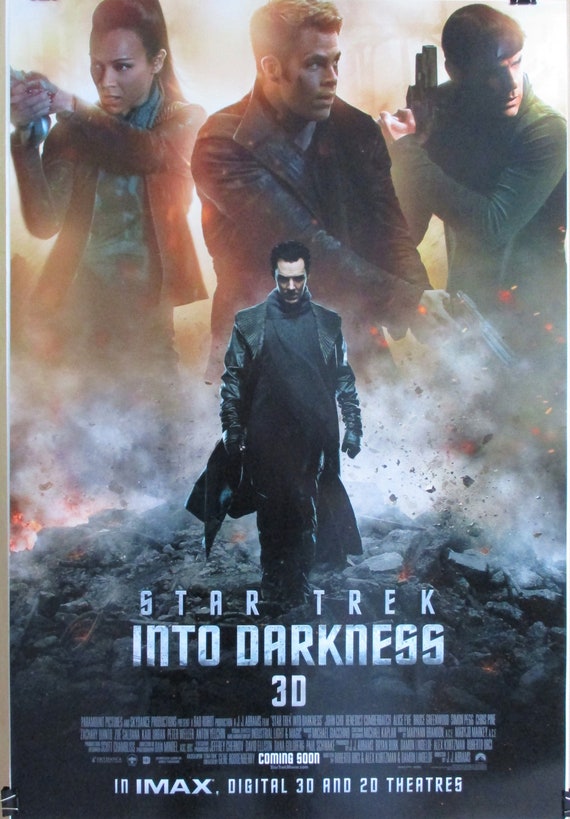 Star Trek Into Darkness Movie Poster