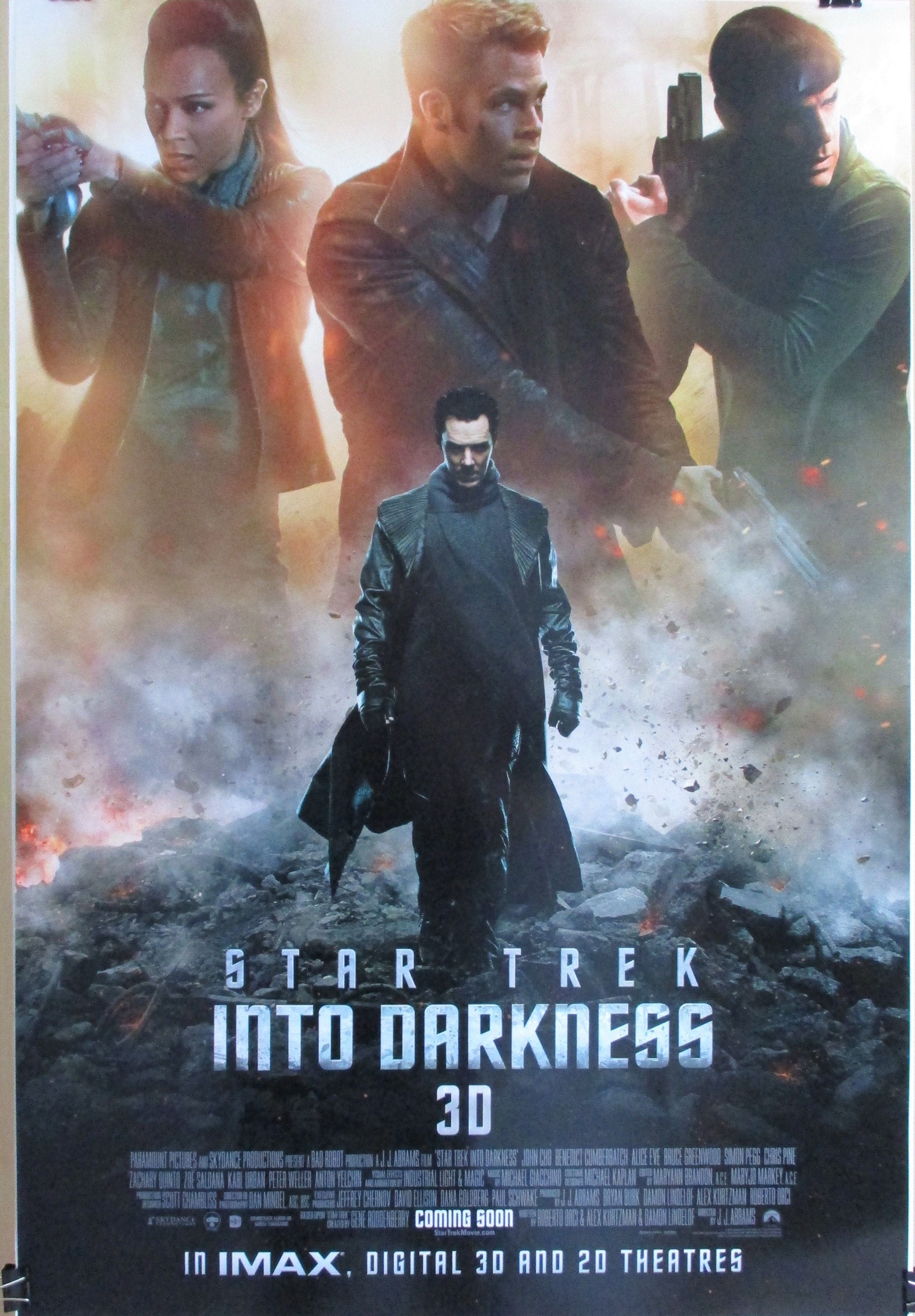Star Trek Into Darkness Movie Cover