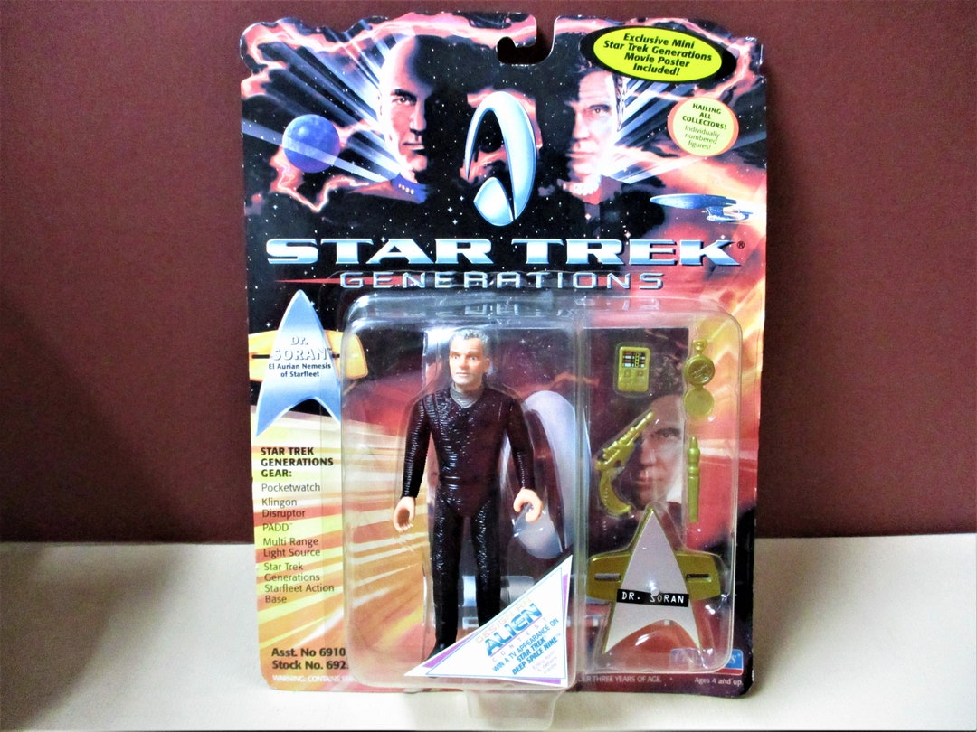STAR TREK Dr. Soran Character Figure, Generations, Starfleet Nemesis ...