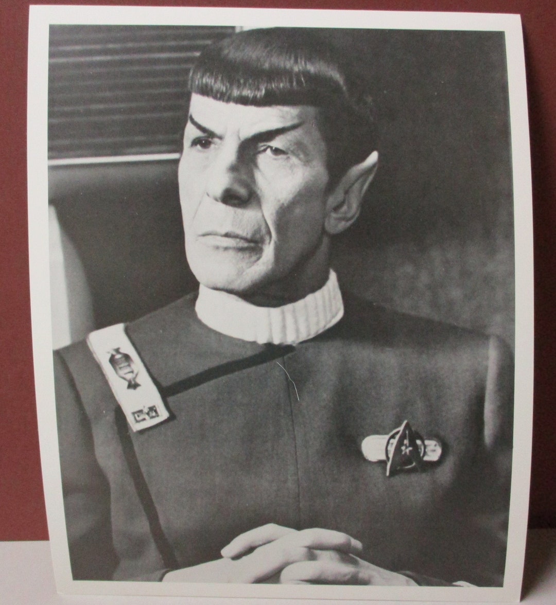 Leonard Nimoy as Spock in 1982 STAR TREK II, the Wrath of Khan, 1984 ...