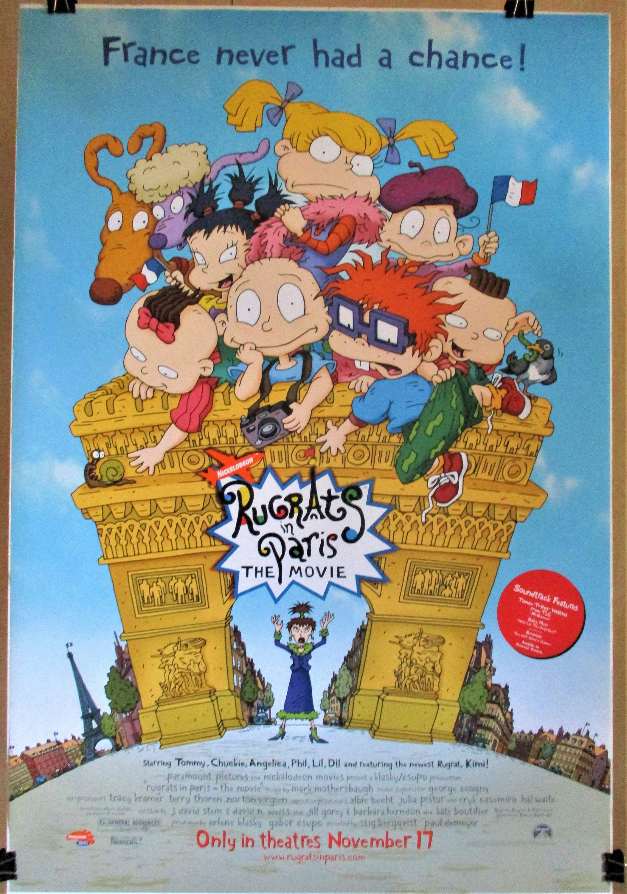 Rugrats In Paris The Movie Poster