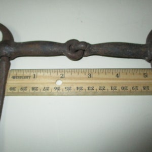 Vintage Snaffle Driving Horse Bit, Vintage Half Cheek Iron Horse Bit ...