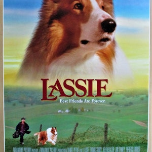 LASSIE, 1994 Original DS One Sheet Movie Poster 27x40, Collie Dog ...