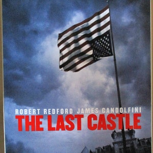 THE LAST CASTLE, Original Rolled 27 X 40 Movie Poster, Robert Redford ...