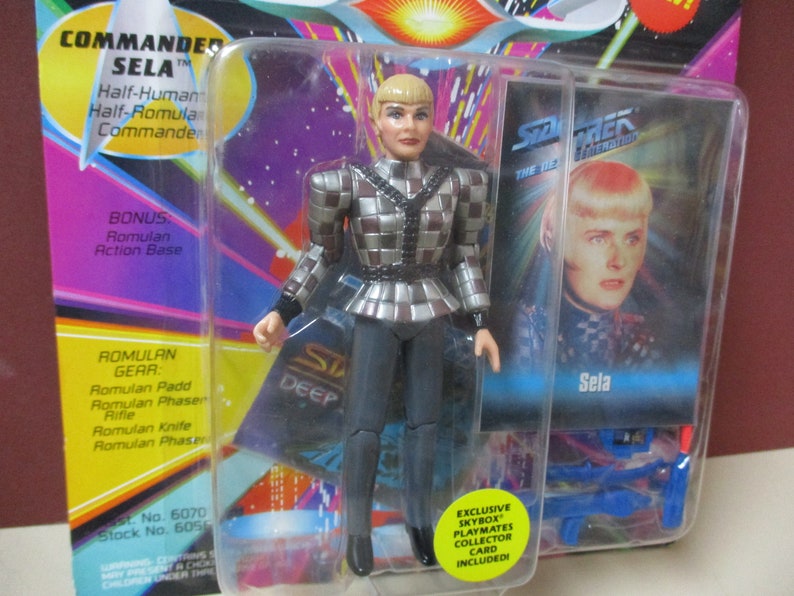 STAR TREK Commander Sela Action Figure the Next Generation - Etsy