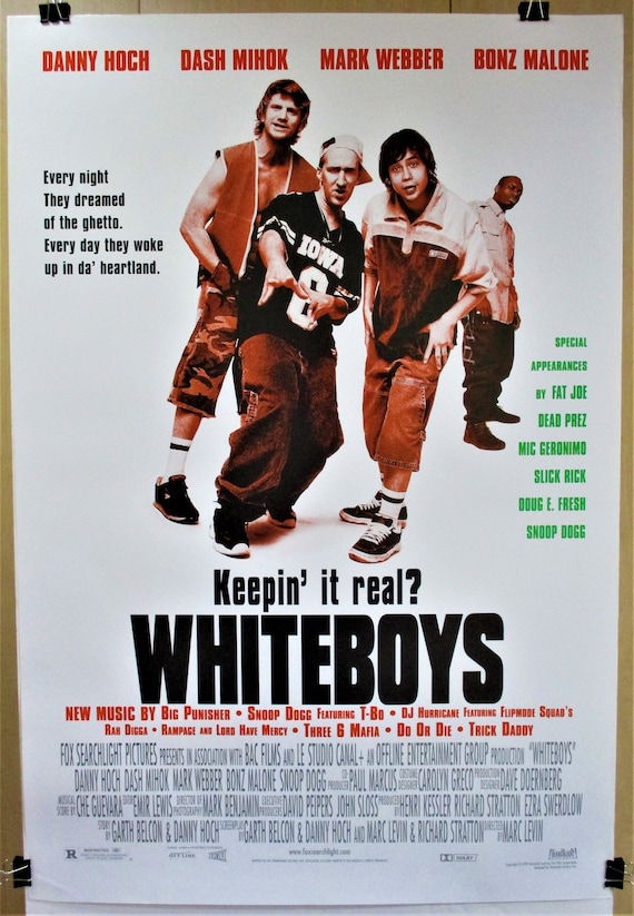 WHITEBOYS WHITEBOYZ 1999 Original One Sheet Vintage Movie | Etsy