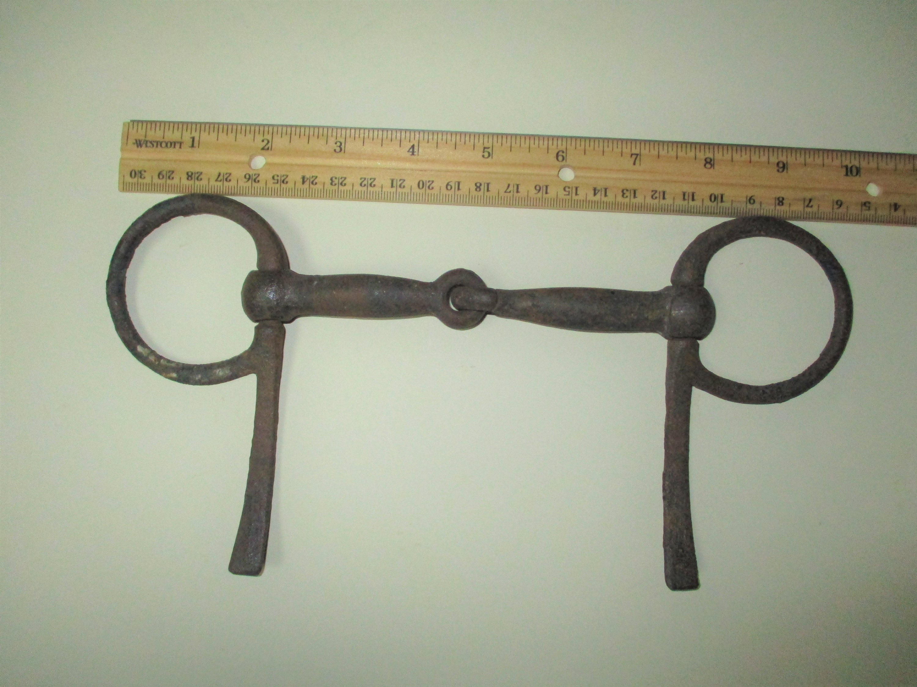 Vintage Snaffle Driving Horse Bit Vintage Half Cheek Iron | Etsy