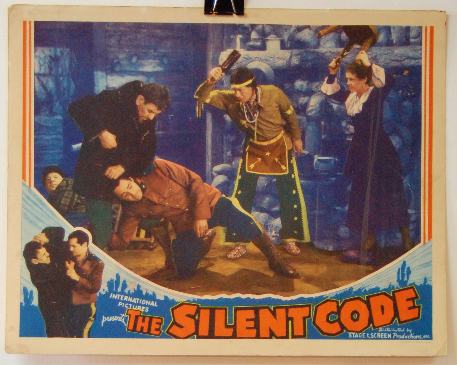 1935 THE SILENT CODE Original 11x14 Lobby Card Movie - Etsy