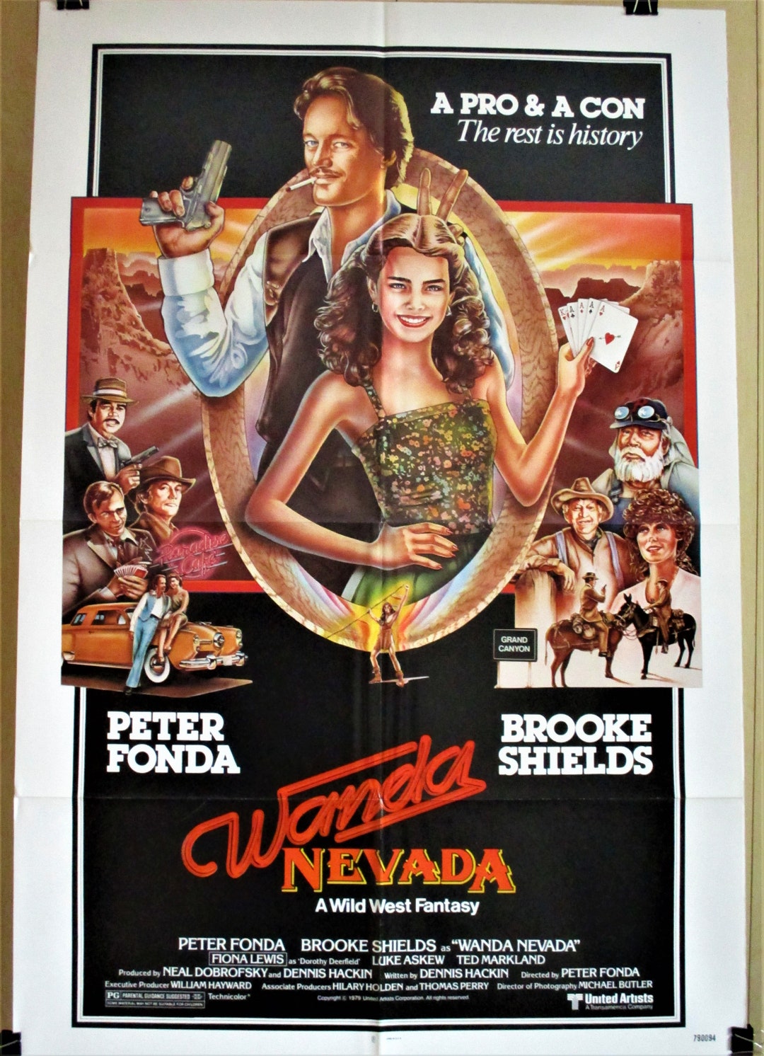 1979 WANDA NEVADA, Original One Sheet 27 X 41 Vintage Movie Poster ...