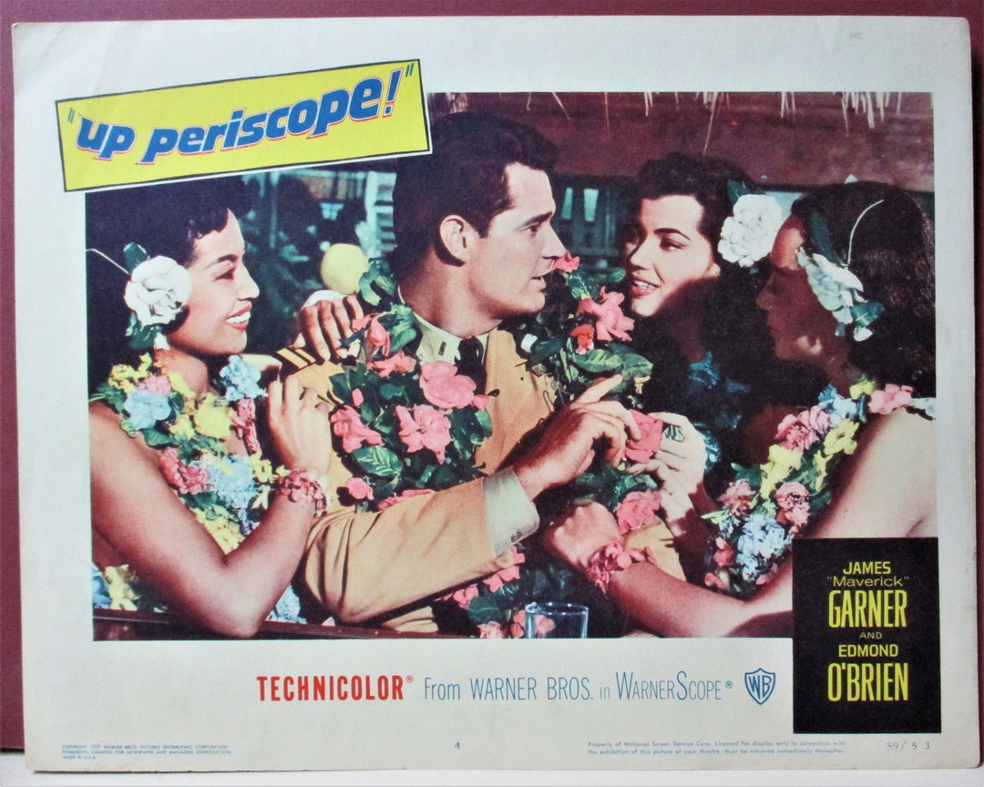 1959 UP PERISCOPE Original 11X14 Lobby Card Movie Poster - Etsy Österreich