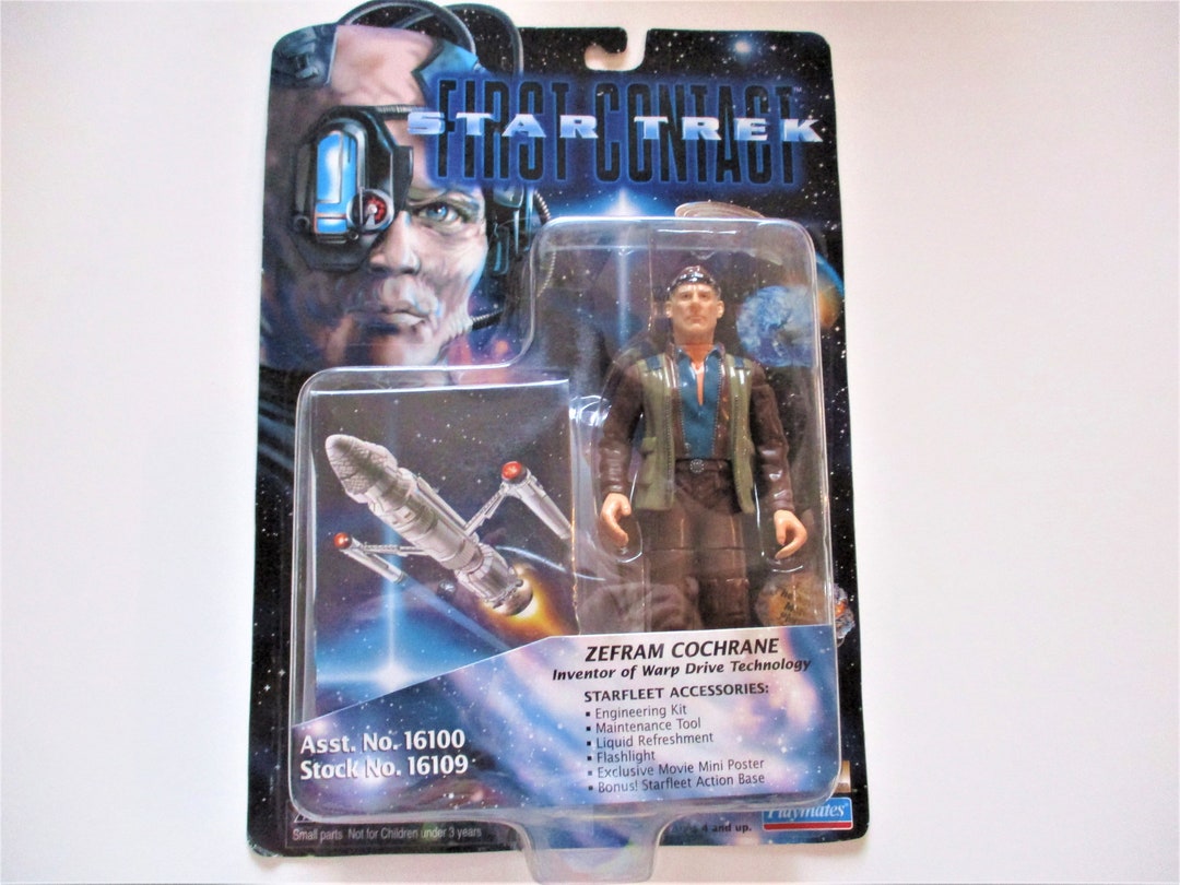 STAR TREK Zephram Cochrane Inventor of Warp Drive, 1996 First Contact ...