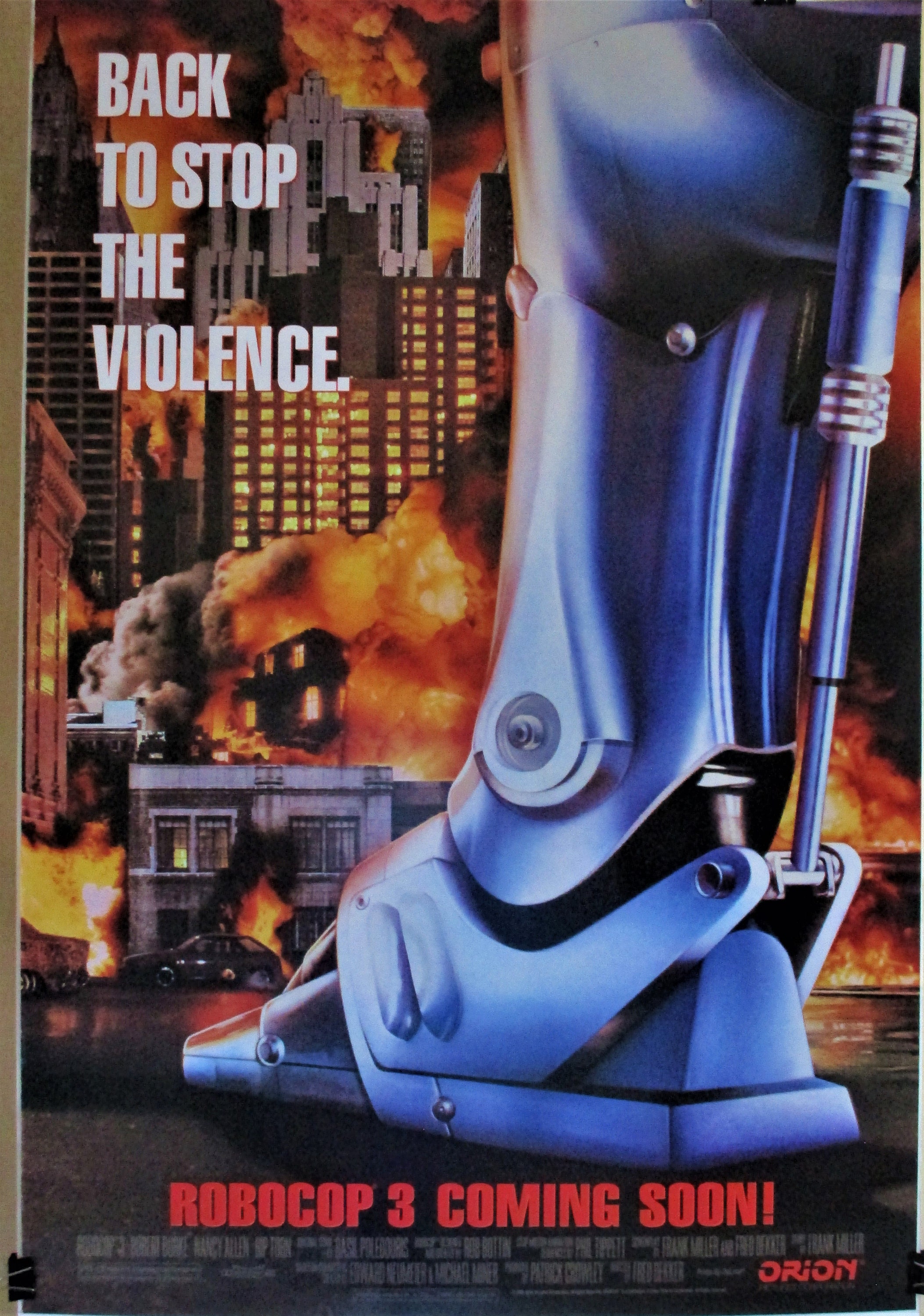 Robocop 3 Movie Poster