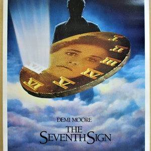 The SEVENTH SIGN, 1988 Original Rolled 27x41 Movie Poster, Demi Moore ...