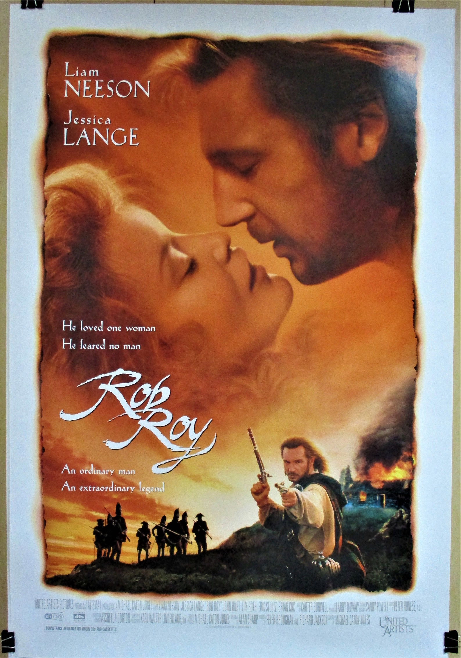 ROB ROY 1995 Original Rolled 27 X 41 Vintage Movie - Etsy