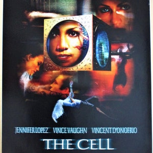 THE CELL, 2000 Original Rolled 27 X 40 Vintage Movie Poster, Jennifer ...