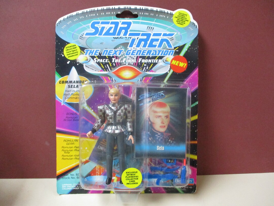 STAR TREK Commander Sela Action Figure, the Next Generation, Playmates ...