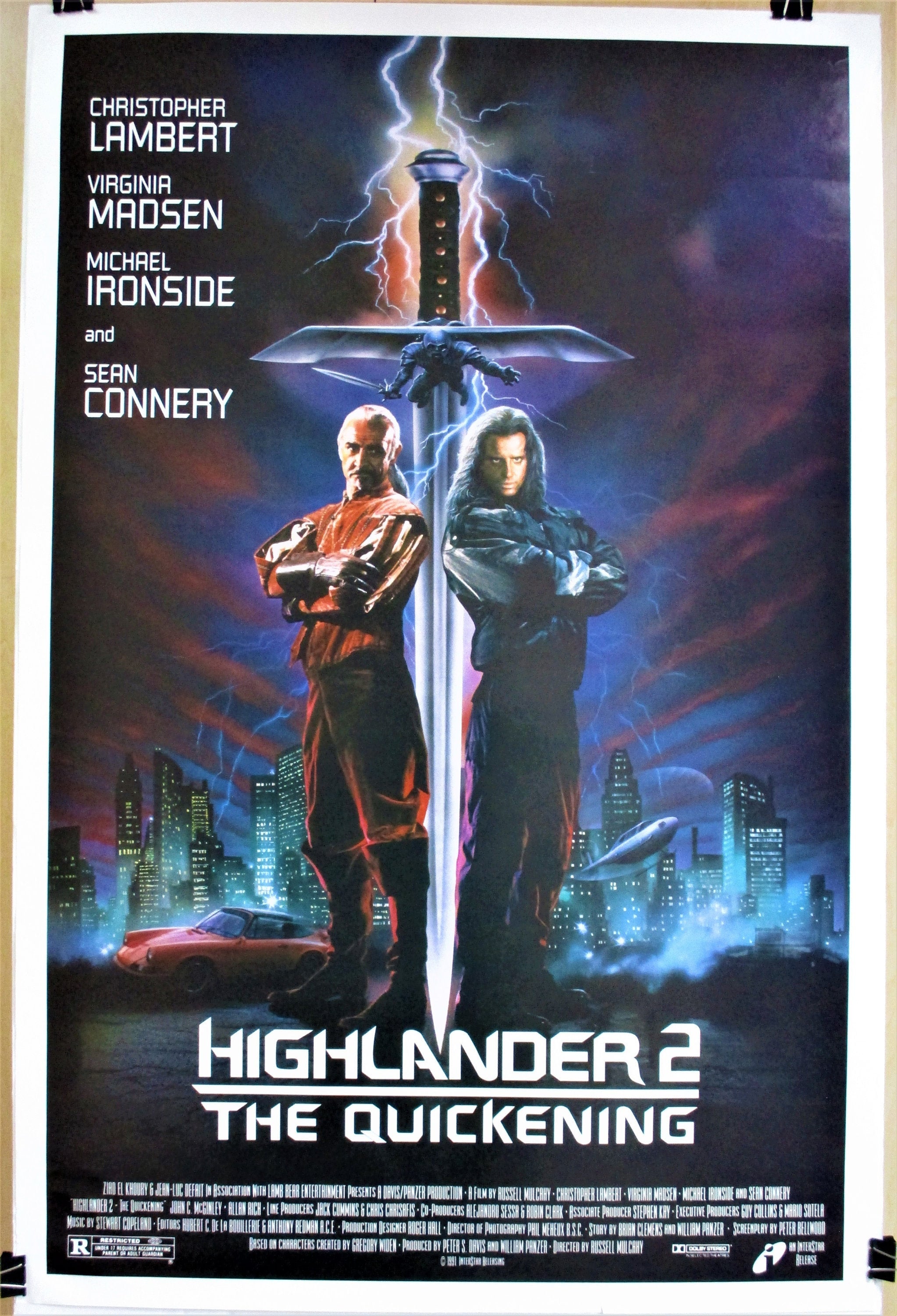 Highlander Movie Poster For 2