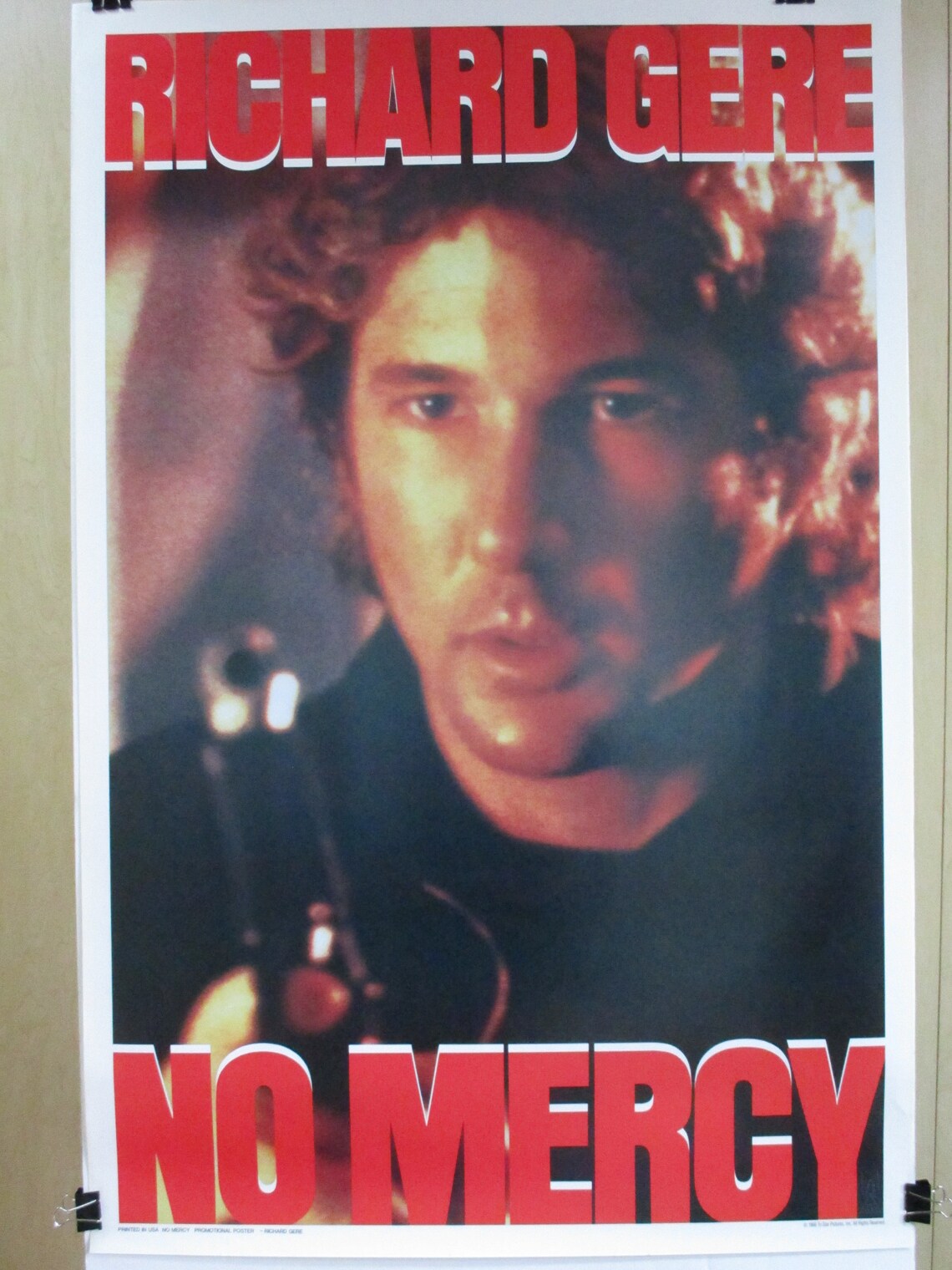 NO MERCY 1986 Original Rolled 27 X 41 Movie Poster - Etsy France