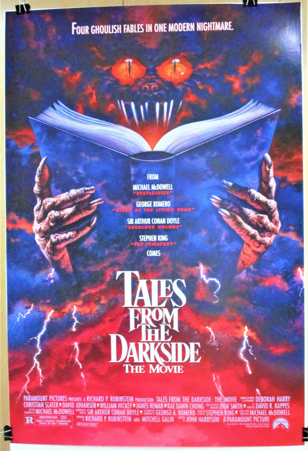 TALES From the DARKSIDE the MOVIE, 1990 Original 27x40 Movie Poster ...