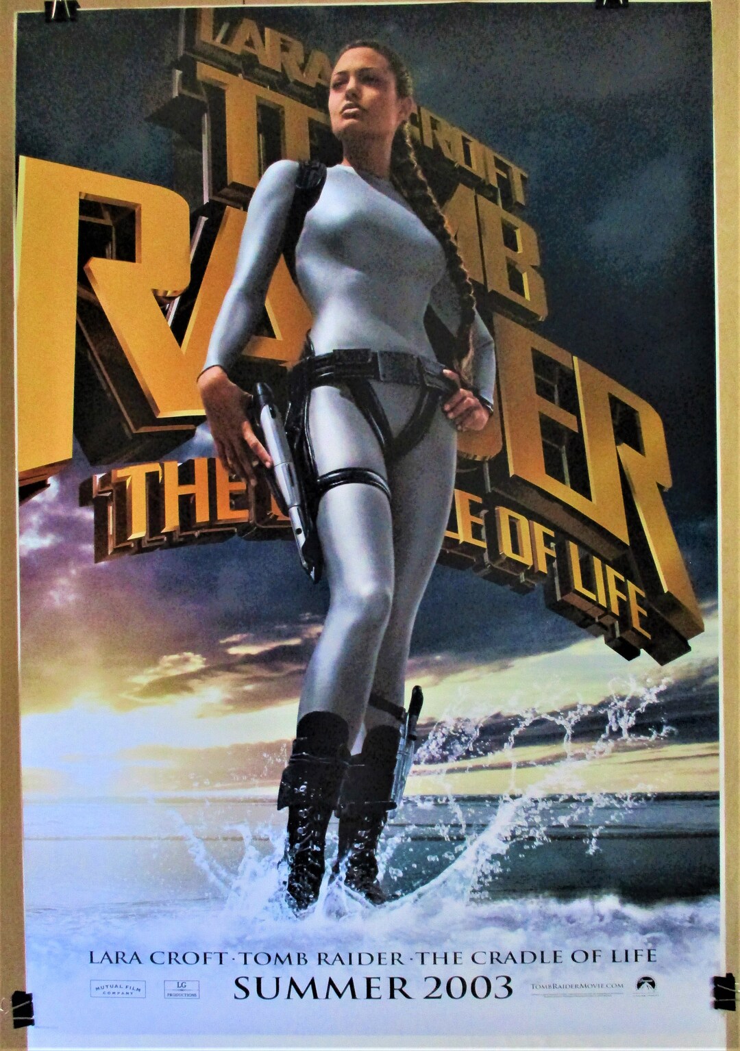 LARA CROFT, Tomb Raider Cradle of Life Original 27 X 40 DS Movie Poster ...