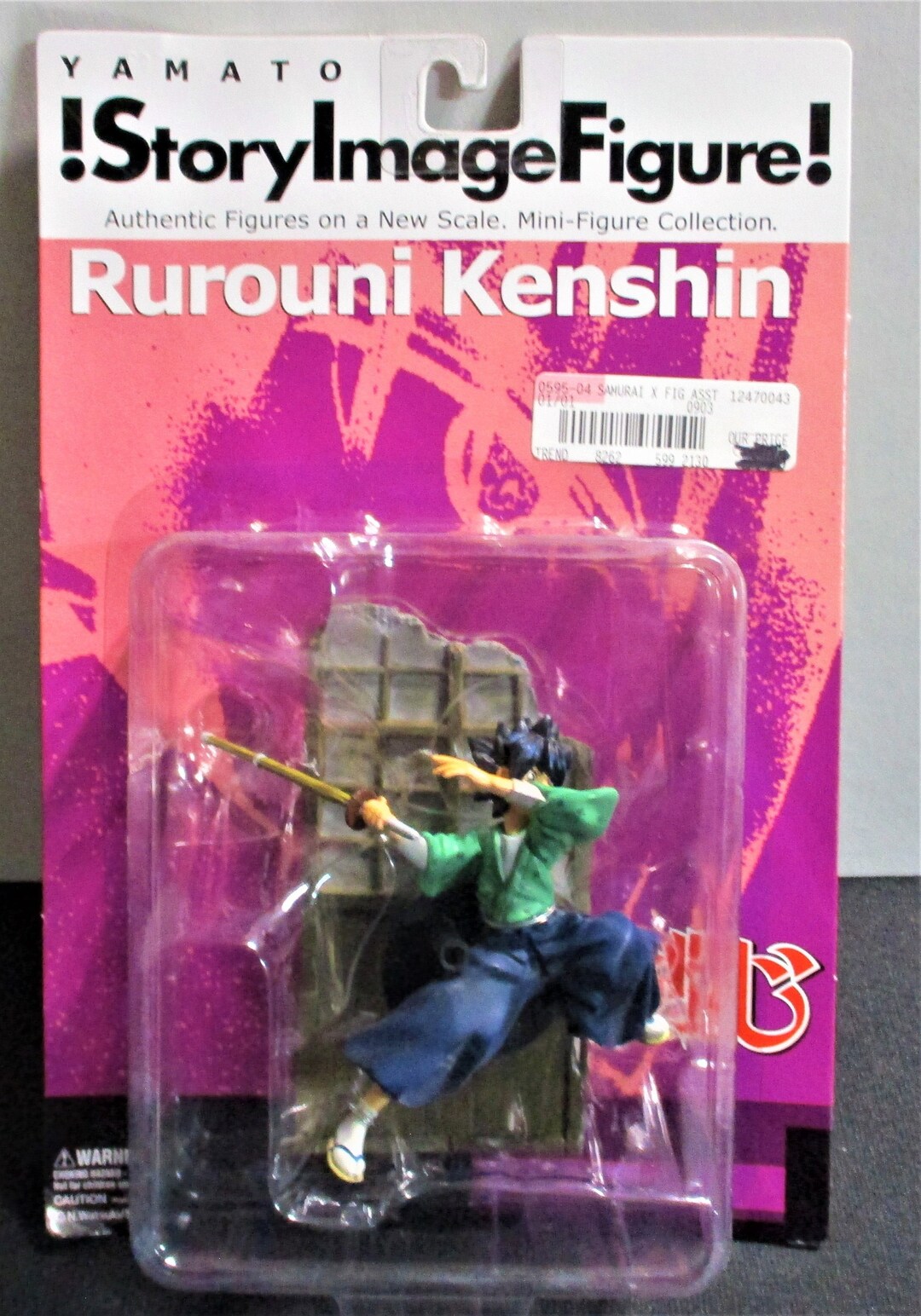 RUROUNI KENSHIN - Yahiko Mini Figure, Yamato Toys Story Image Figure ...