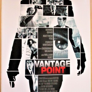 VANTAGE POINT, Original 27x40 Movie Poster, Dennis Quaid, Forest ...
