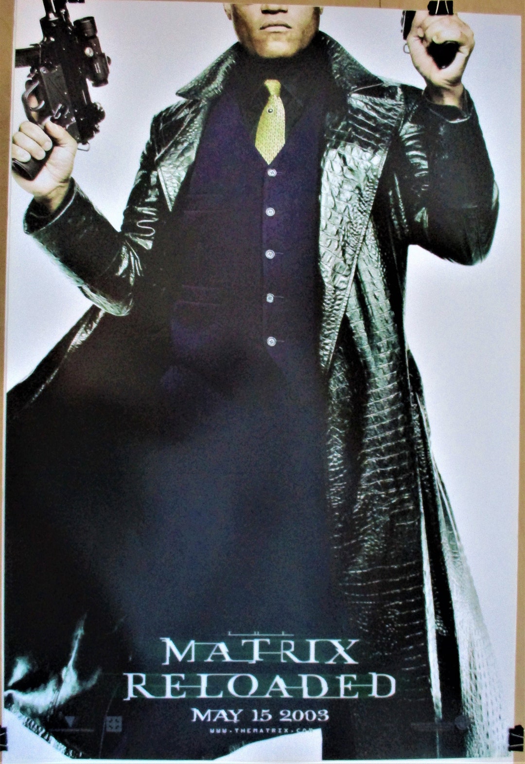 MATRIX RELOADED Original Rolled 27 X 40 DS Vintage - Etsy