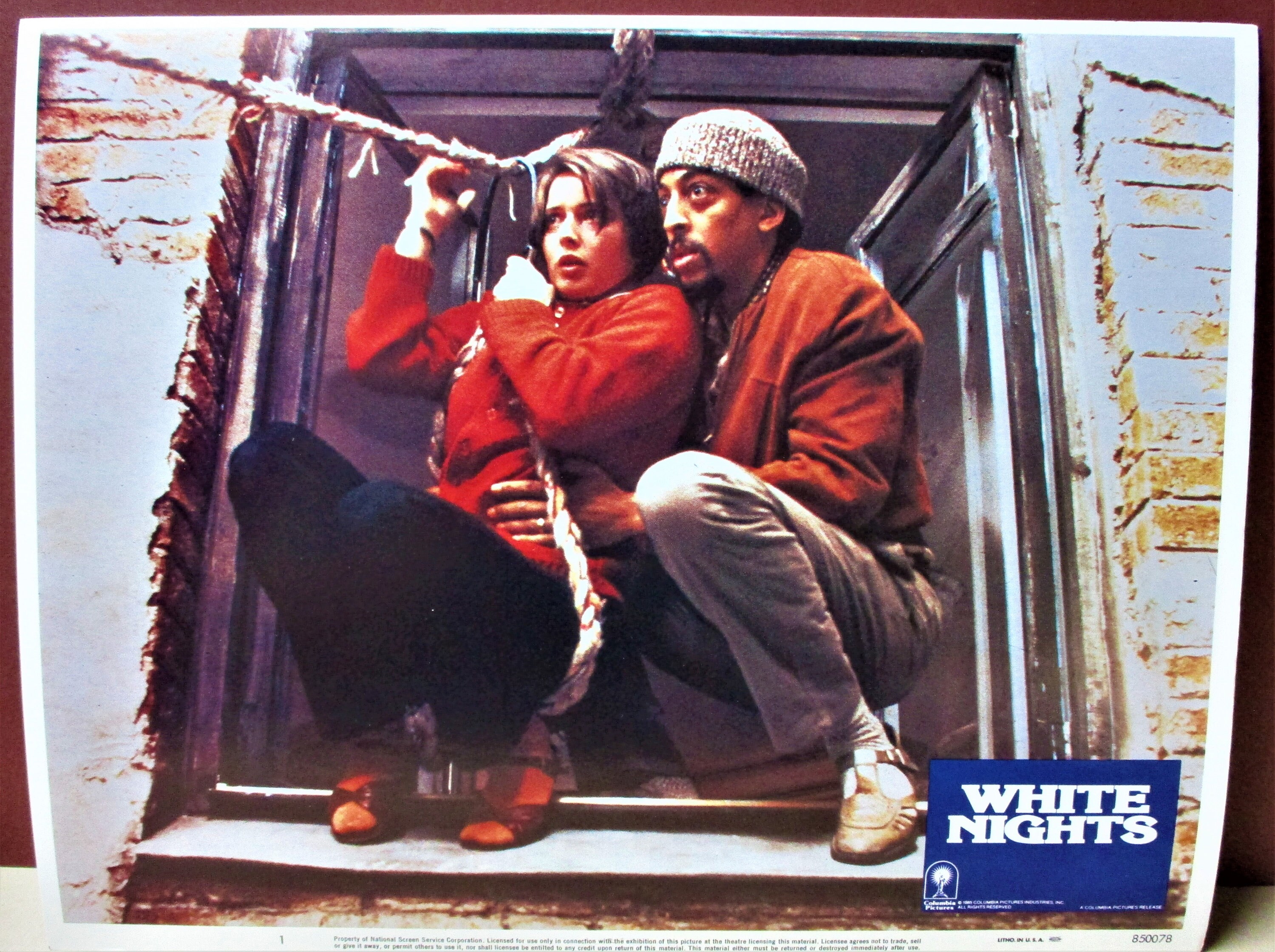 1985 WHITE NIGHTS Original Lobby Card 1 11X14 Movie | Etsy