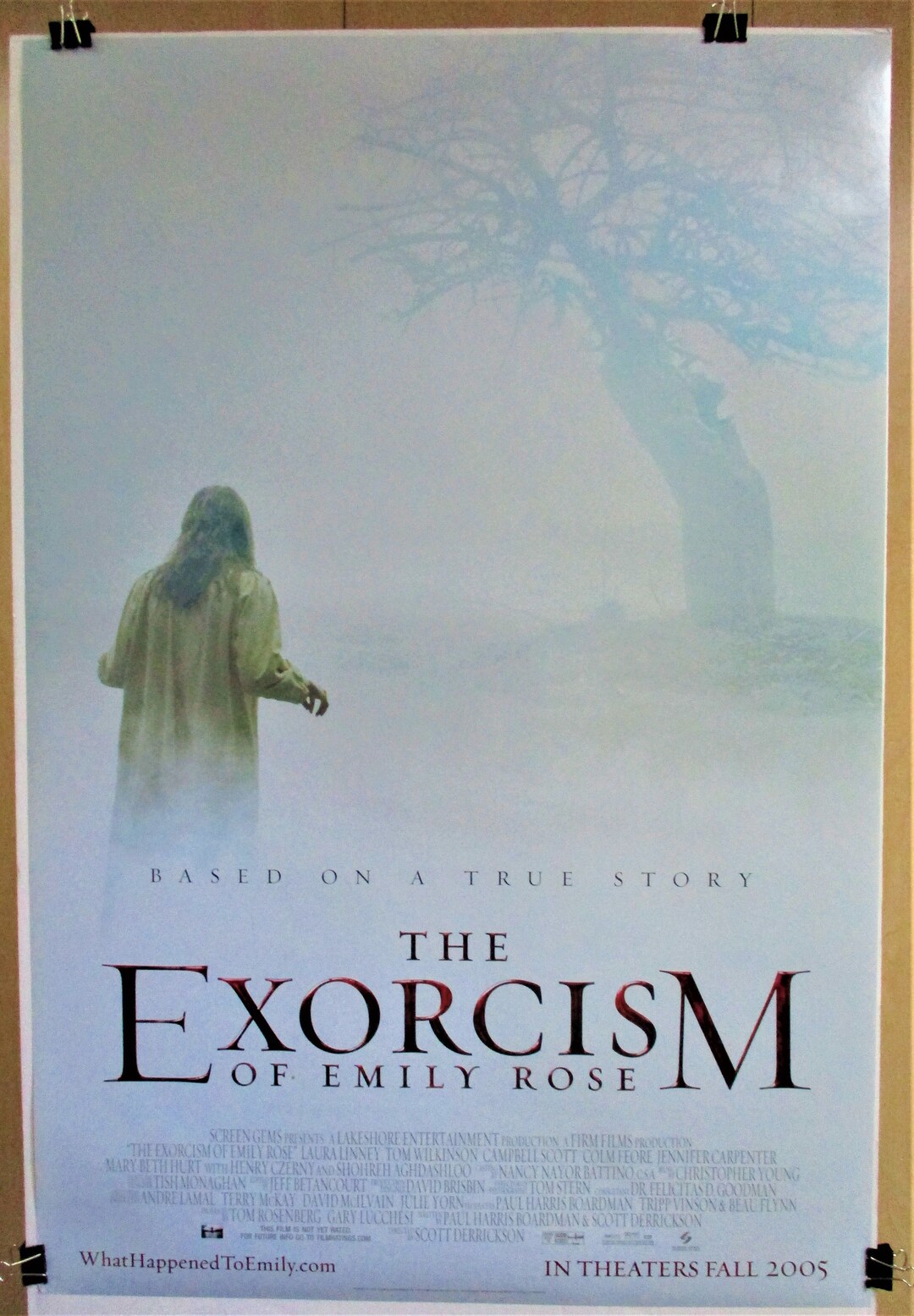 The EXORCISM of EMILY ROSE, Original 27x40 Movie Poster, Laura Linney ...