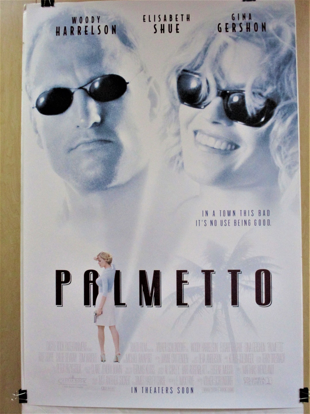 PALMETTO, 1997 Original Rolled 27 X 40 Vintage Movie Poster, Elisabeth ...