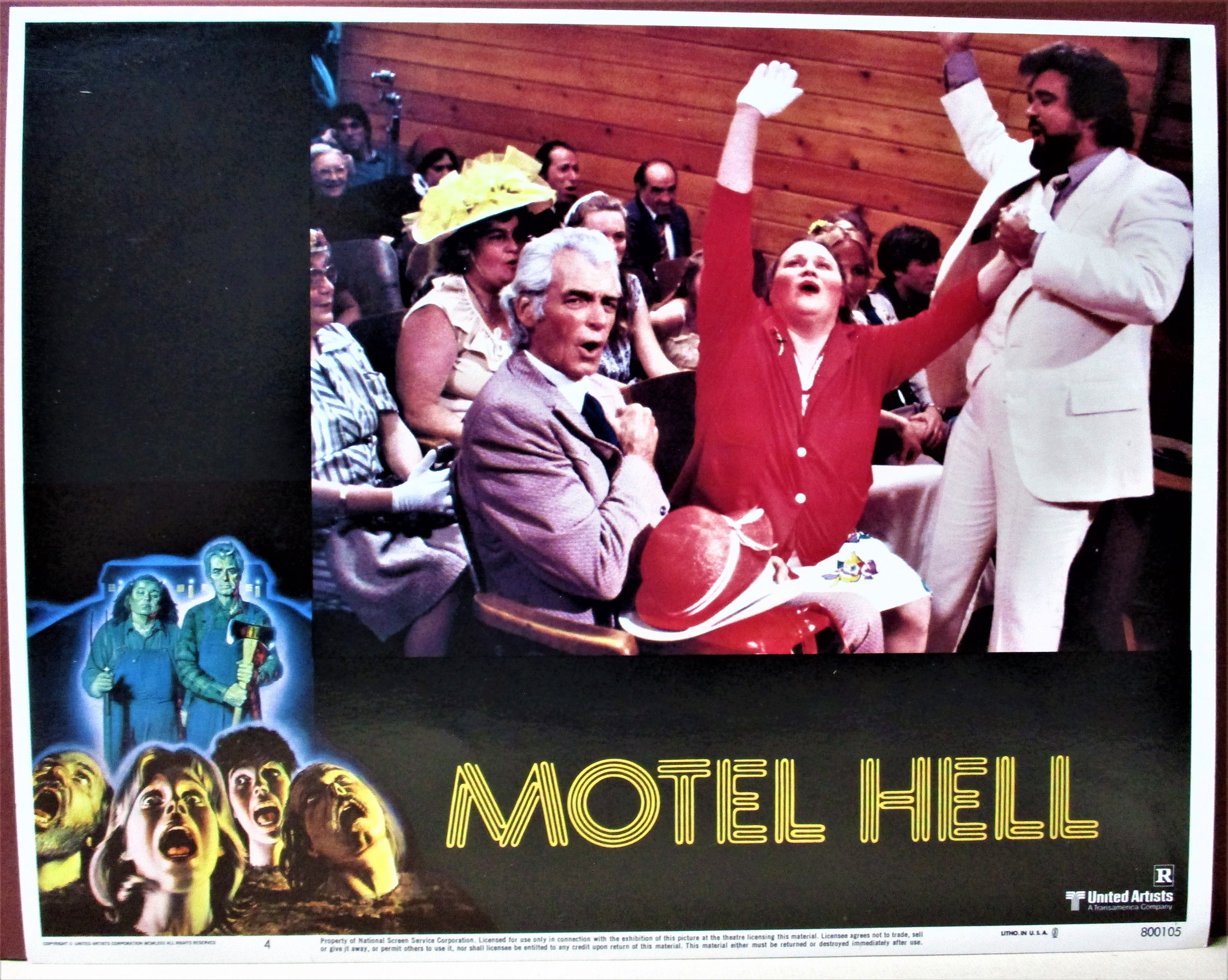 1980 MOTEL HELL Original Lobby Card 4 11x14 Movie - Etsy