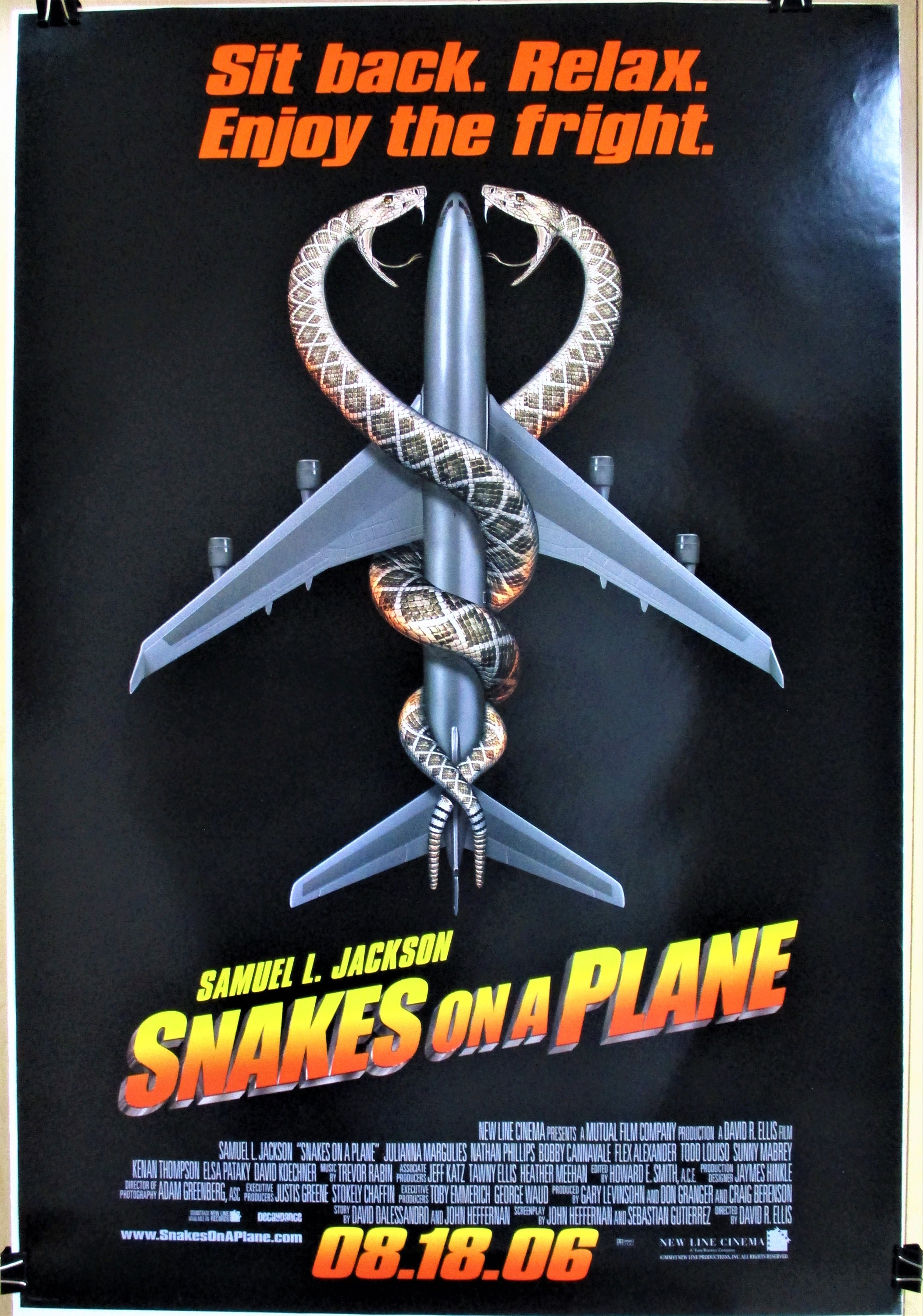 Snakes On A Plane Poster