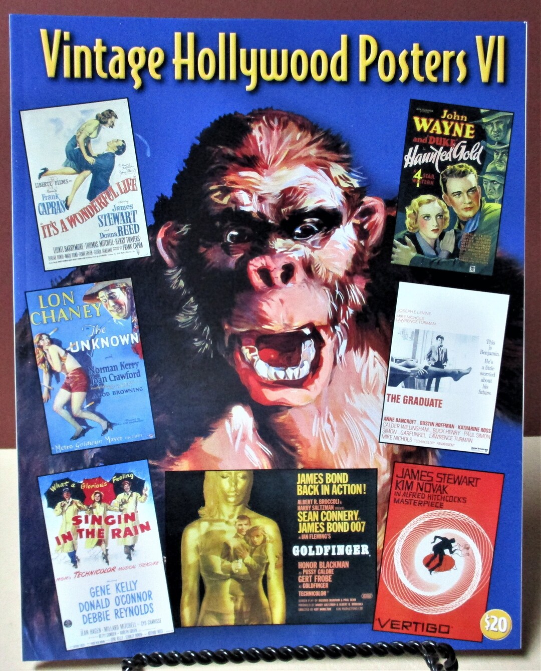 VINTAGE Hollywood Posters VII, Movie Poster Illustrated Book by Bruce ...