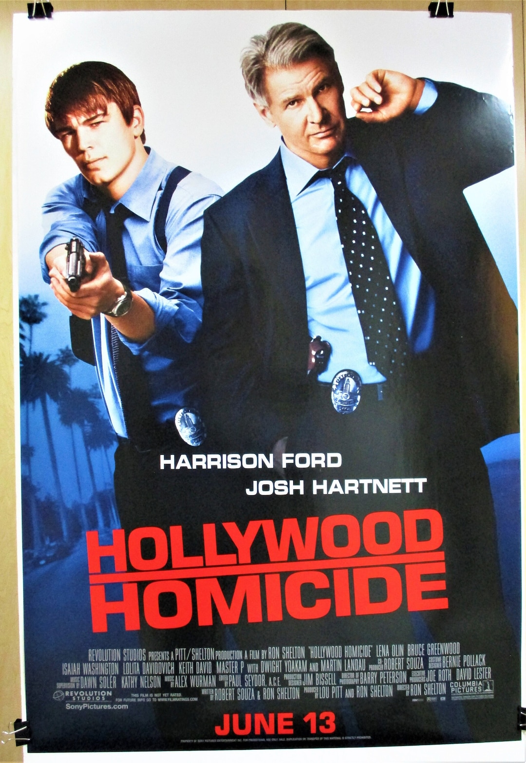 HOLLYWOOD HOMICIDE Original 27x40 Movie Poster - Etsy