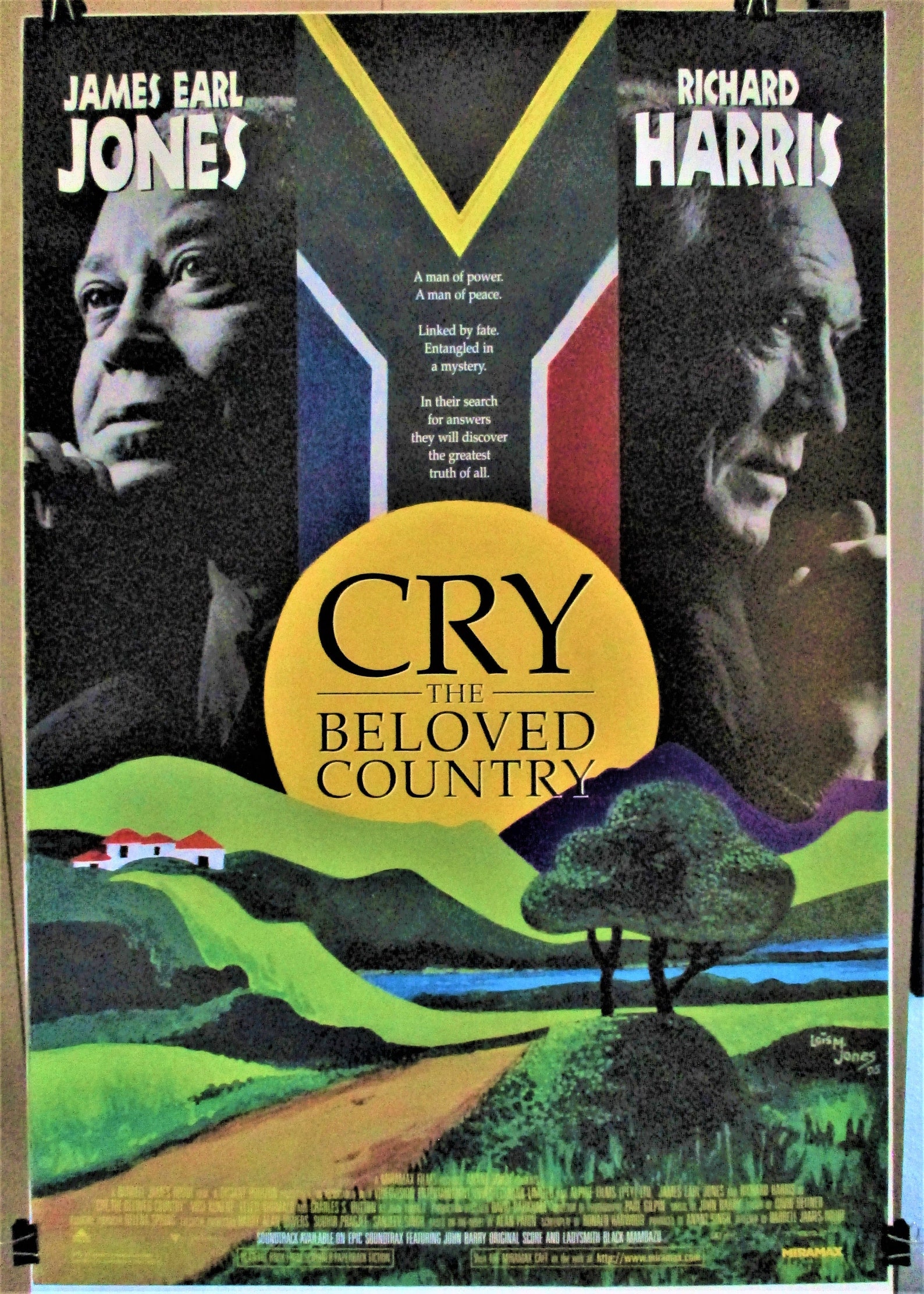 CRY the Beloved Country 1995 Original Rolled 27 X 40 DS | Etsy