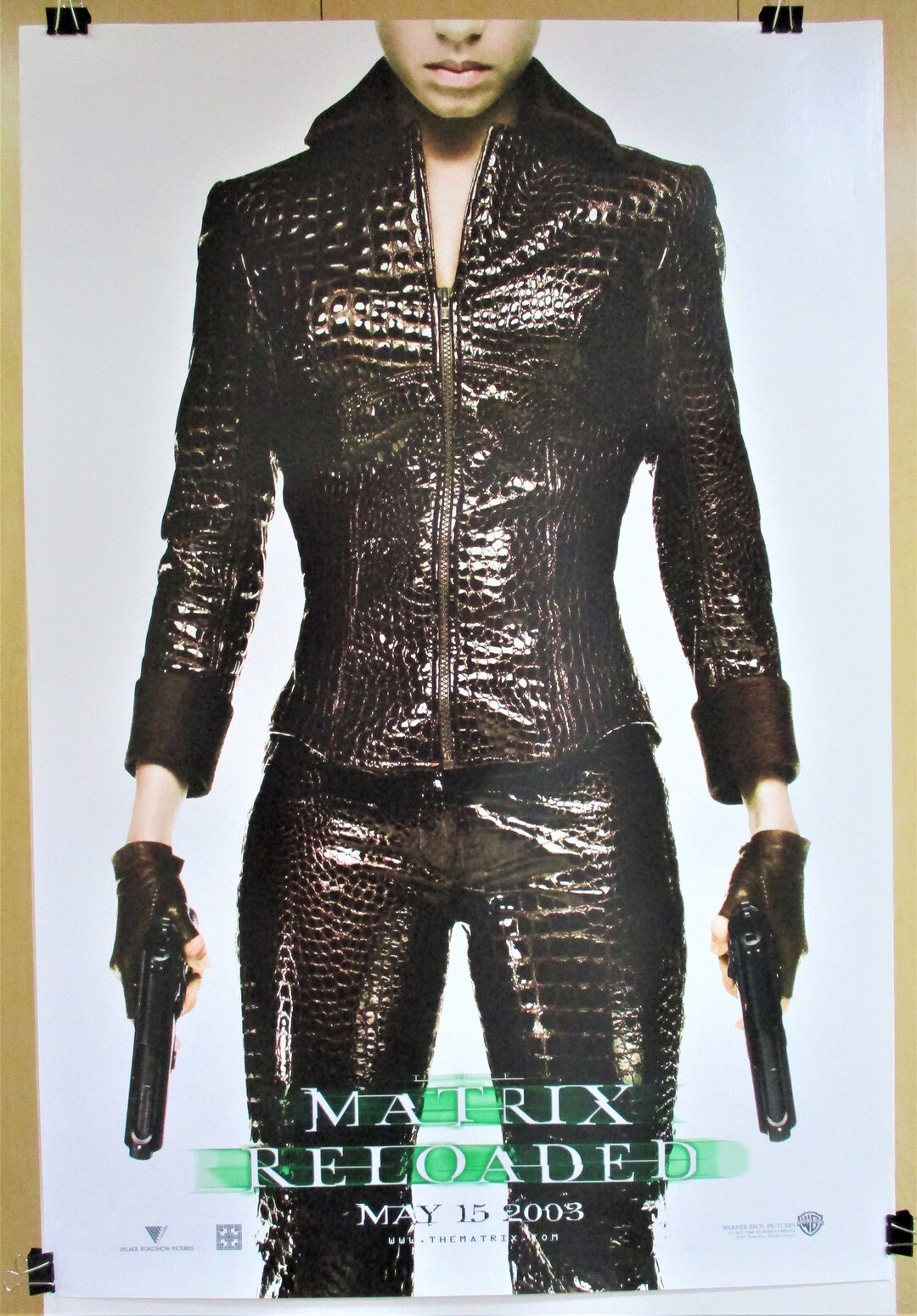 MATRIX RELOADED, Original Rolled 27 X 40 DS Vintage Movie Poster, Niobe ...
