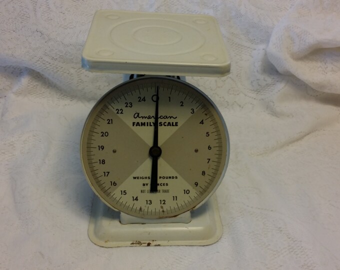Vintage American Family Scale - Etsy