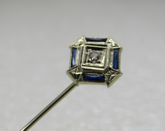 Art Deco Stick Pin | Etsy