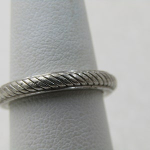Vintage Judith Ripka Sterling Stackable Ring Ridged Sz. 6 - Etsy