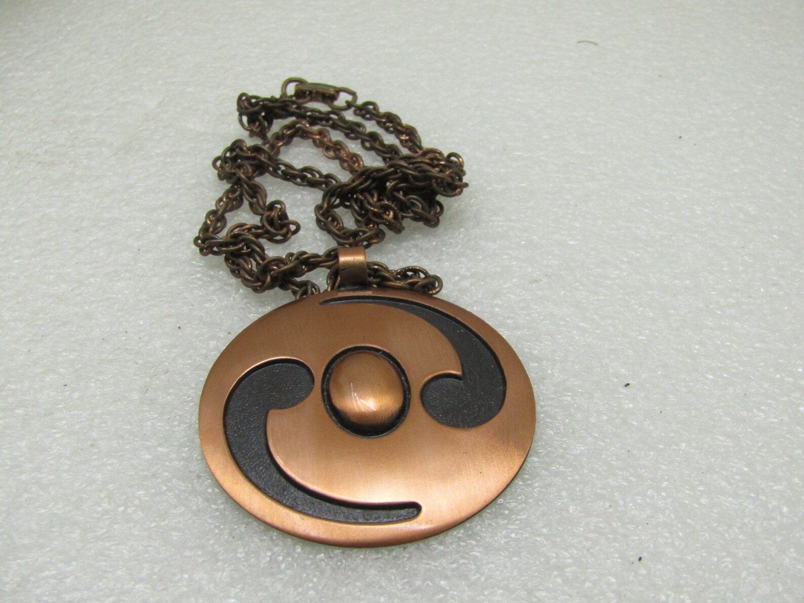 Vintage Bell Copper Abstract Necklace 24 4.4mm With - Etsy