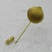 Vintage Trifari Shell Stick Pin, Gold Tone, 2.5", 1970's - Etsy